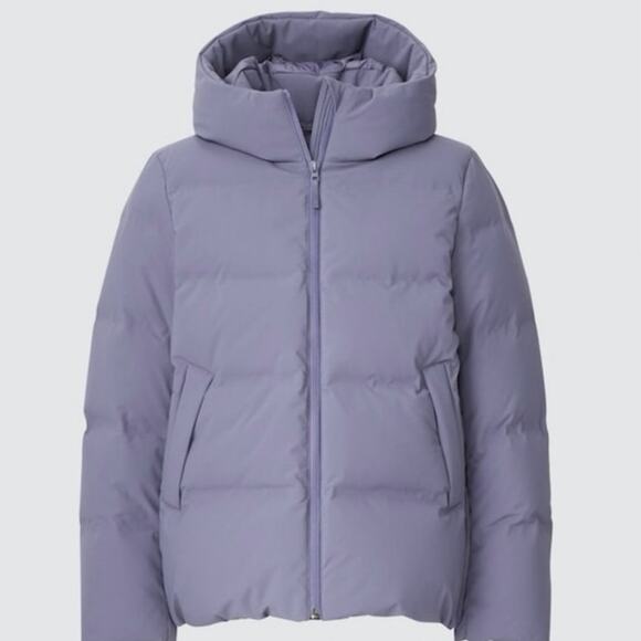 Uniqlo | Jackets & Coats | Uniqlo Puffer Seamless Down Parka Purple ...